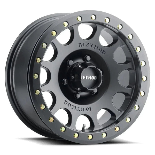 Method Race Wheels MR105 Beadlock 17" 6x135 Matte Black w/ BH-H24125 ...