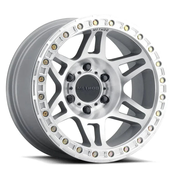 Method Race Wheels MR106 Beadlock 17" 5x127 Machined Clear Coat w/ BH ...