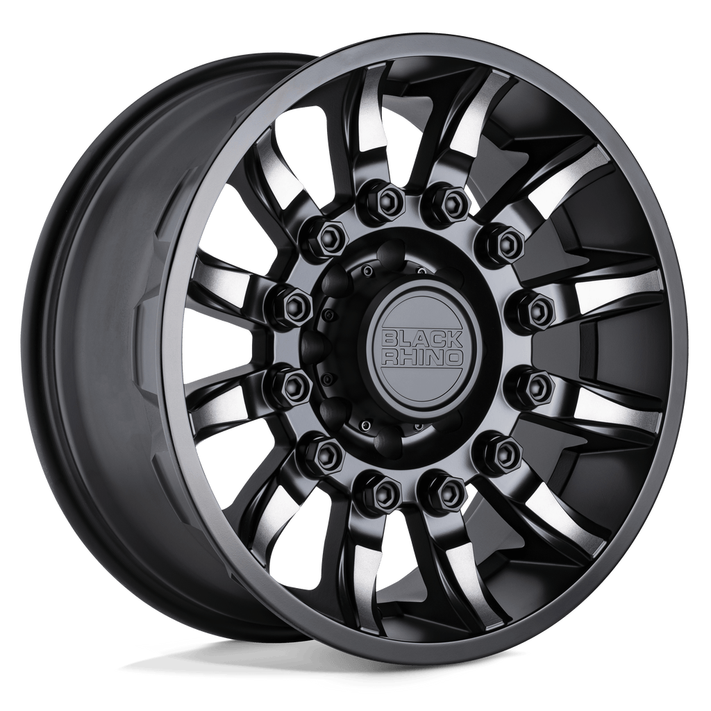 Black Rhino Wheels 20" 6x120 Matte Black W/ Machined Tinted Spokes ...