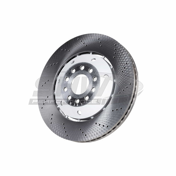 SHW Performance 2003 Audi RS6 4.2L Right Front Cross-Drilled ...