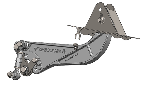 Verkline Spherical adjustable PQ35 Rear Trailing Arm Kit Audi RS3 S3 A3 ...