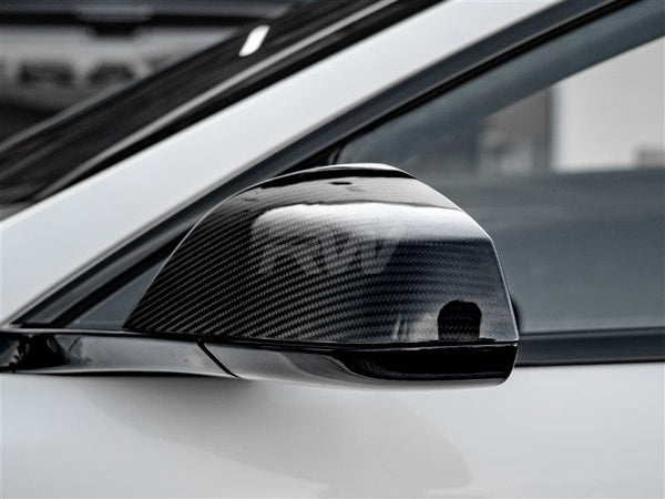 RW Carbon Tesla Model S / S Plaid 21+ Carbon Fiber Mirror Covers ...