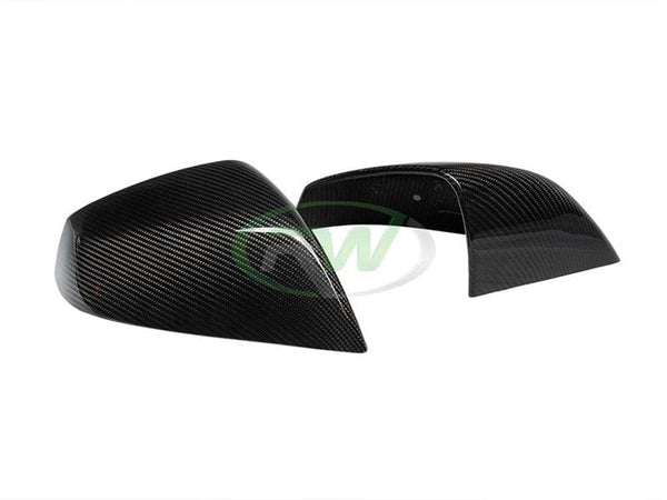RW Carbon Tesla Model S / S Plaid 21+ Carbon Fiber Mirror Covers ...
