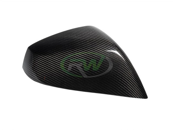 RW Carbon Tesla Model S / S Plaid 21+ Carbon Fiber Mirror Covers ...