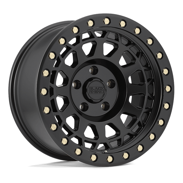 Black Rhino Wheels 20" 6x114.3 Matte Black W/ Brass Bolts ...
