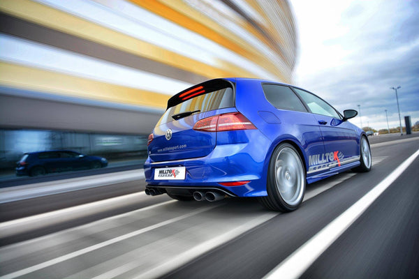 Milltek Performance Cat-Back (Resonated / Valved) - VW Mk7 Golf R ...