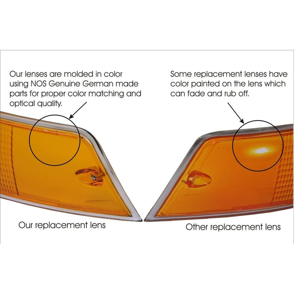 Tail Light Lens (Right) - Porsche / 69'-89' 911 / 912 / 930 – UroTuning