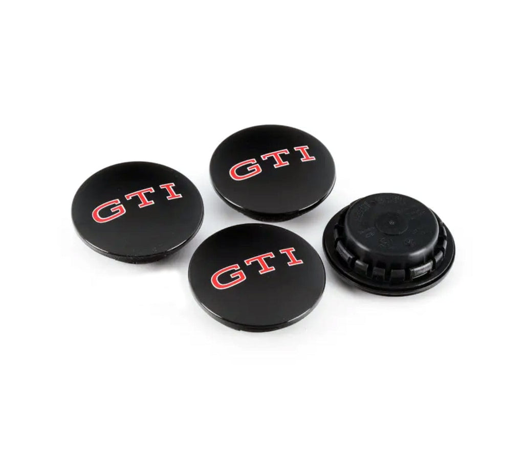 VW/Audi Dynamic Floating Center Caps "GTI Logo" (66mm) - VW / Golf ...