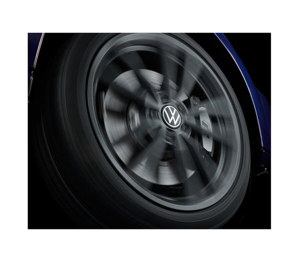 VW/Audi Dynamic Floating Center Caps "New Logo" (66mm) - VW / Golf ...