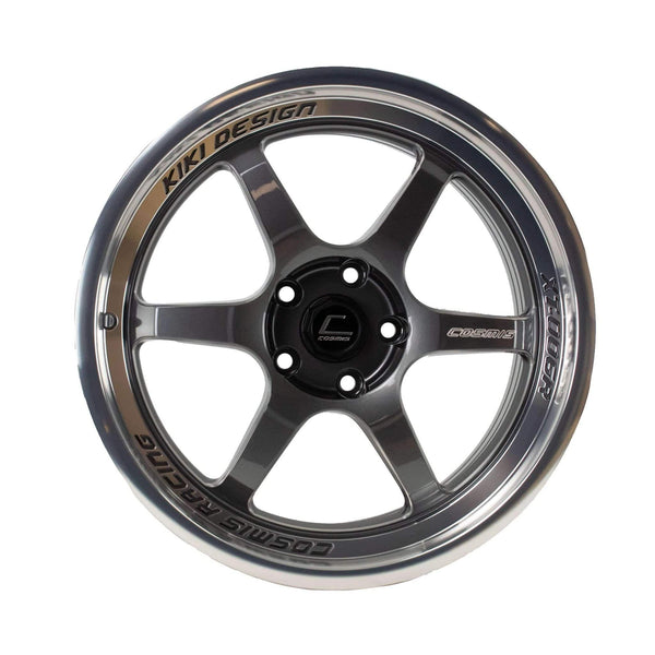 Cosmis Wheels XT006R Gunmetal w/ Machined Spokes and LIP Wheel | 18x9 ...