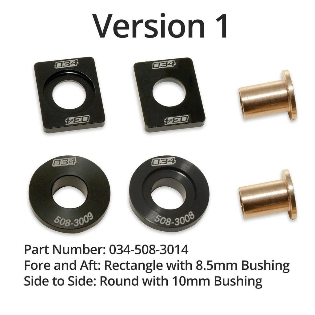 034-508-3014 | 034 Motorsport Billet Solid Shifter Bushing Kit - VW ...