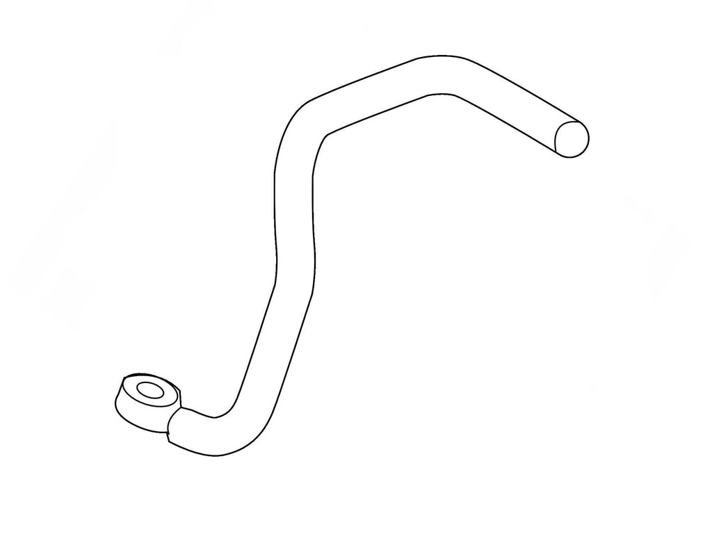 VW/Audi Cooling Hose Turbo Rear Right - Audi 3.0L V6 TDI A6, A7, A8 ...