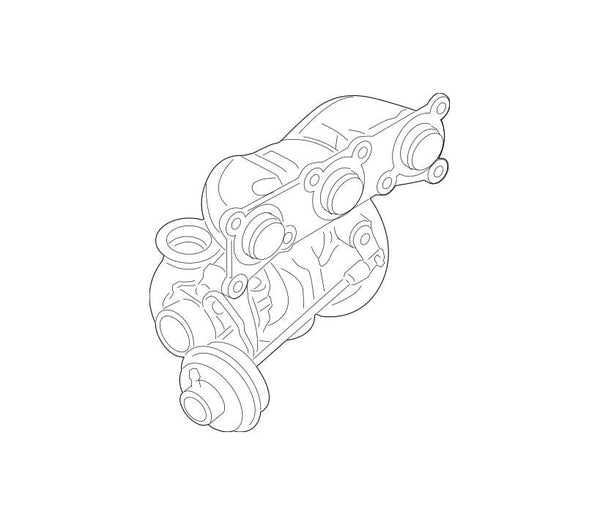 OEM Turbocharger (Front) - BMW N54 / F01 740i / F02 740Li / E71 X6 ...
