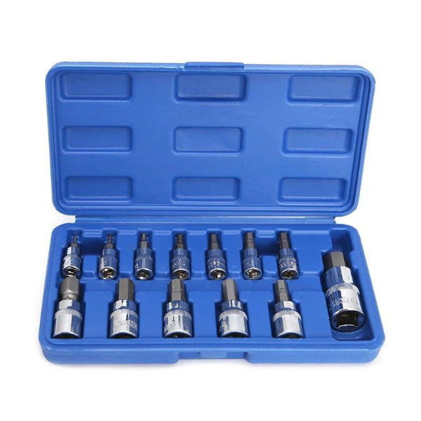 13pc Metric Allen Hex Ratchet Socket Set – UroTuning