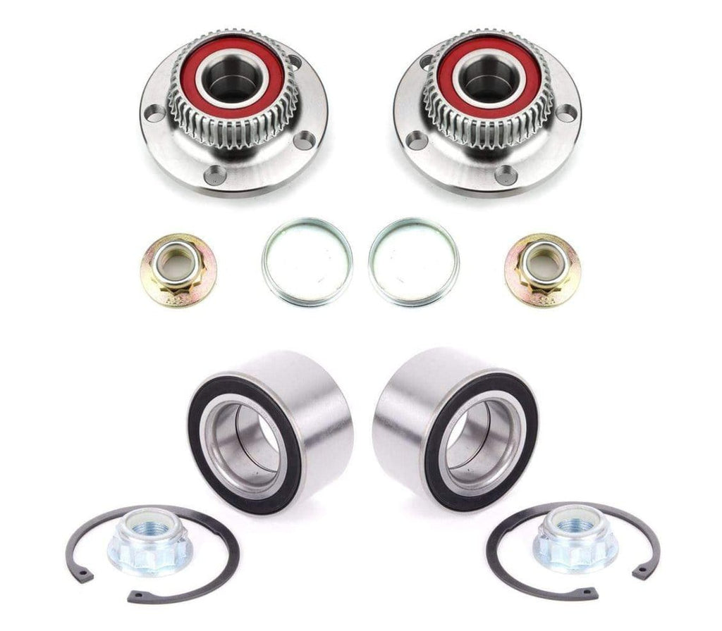Viaco Front & Rear Wheel Bearing Kit - VW/Audi / Mk4 Golf & Jetta ...