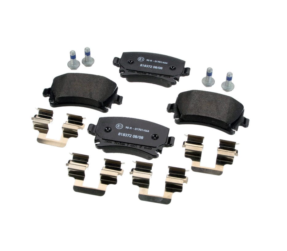 Textar Brake Pads (Rear) - VW/Audi / EOS / Mk6 / GTI / R / Mk2 / TT ...