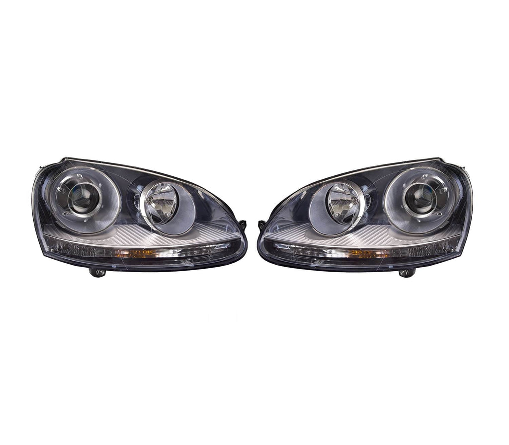 HlD Headlight Assembly Set - VW / Mk5 / Golf / Jetta | 1K6941039B ...