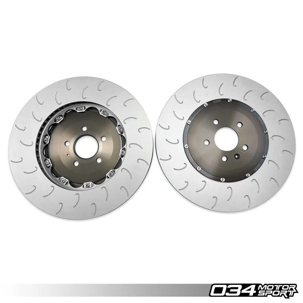 034 Motorsport 2-Piece Floating Front Brake Rotor Upgrade Kit (400x38 ...