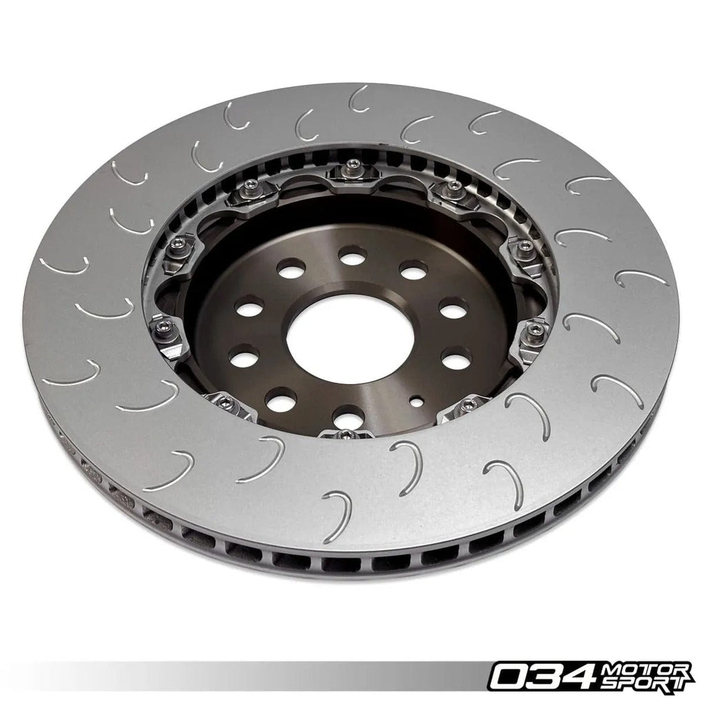 034 Motorsport 2-Piece Floating Rear Brake Rotor 310mm Upgrade - VW ...
