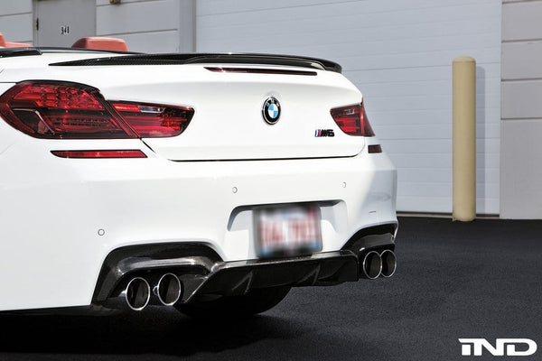 3D Design M6 F06 / F12 / F13 Rear Diffuser w/o lower exhaust trim ...
