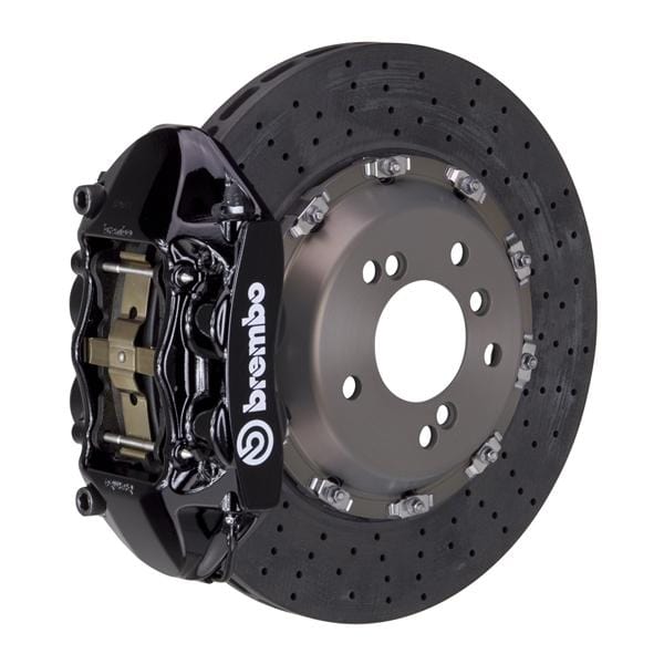 Brembo GT CCM-R Systems 360x28 CCM-R 4-Piston Black Drilled Rear | 2P9 ...
