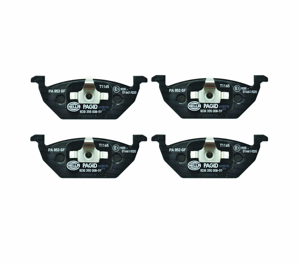 Front Brake Pad Set - VW/Audi / Mk4 Golf & Jetta TDI / Beetle / Mk6 ...