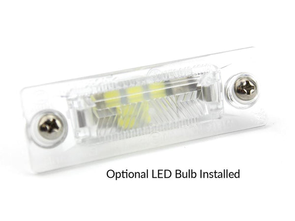 VW/Audi License Plate Light Assembly - VW Mk5 Jetta | B5 | B6 Passat ...