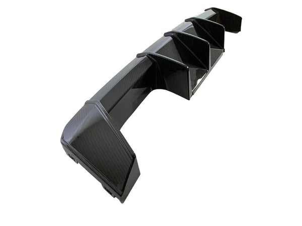 Kies Carbon Performance Style Dry Carbon Fiber Rear Center Diffuser ...