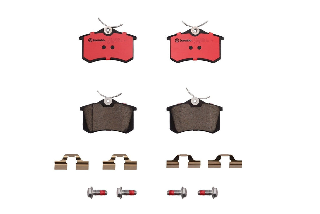 Rear Brake Pads - VW/Audi (many models check fitment) | 4D0698451F-BRE ...