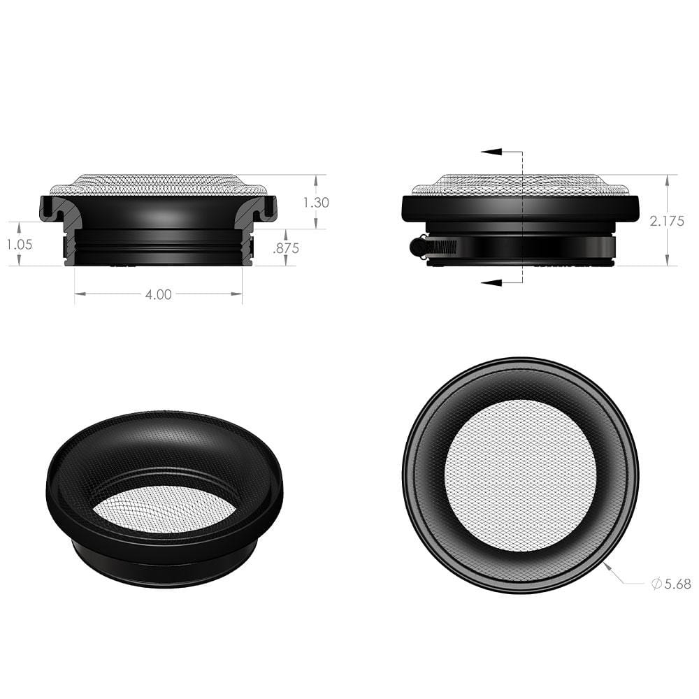 77-3000 | S&B Turbo Screen Mesh Guard – UroTuning