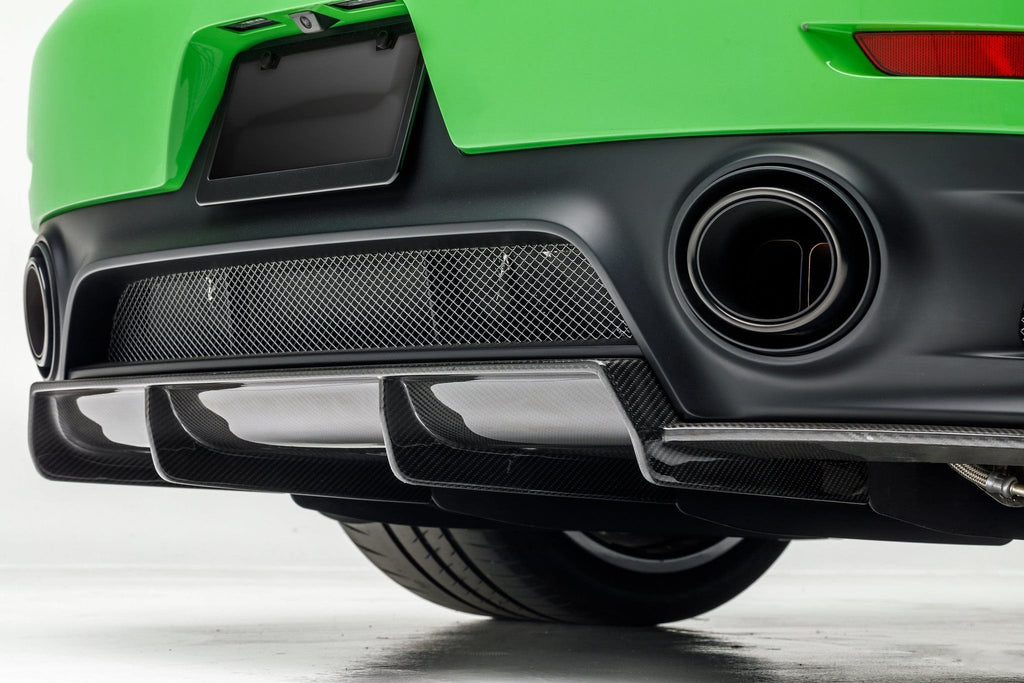 Vorsteiner Porsche 991 GT2 GW9 Rear Diffuser Carbon Fiber PP 2x2 Glossy | POV2050 – UroTuning