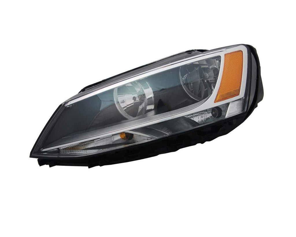 TYC Left Headlight Assembly OE Halogen - VW / Mk6 Jetta | 5C7941005 ...