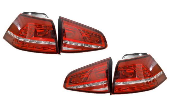 VW/Audi Genuine VW LED Red Tail light Set - Mk7 Golf | GTi | 5GG945207A ...