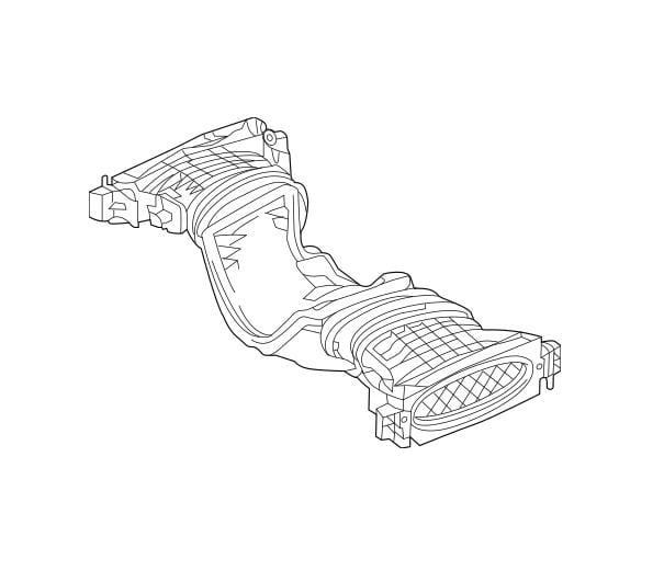 Mercedes Intake Connector Tube - Mercedes / GL350 / ML350 ...