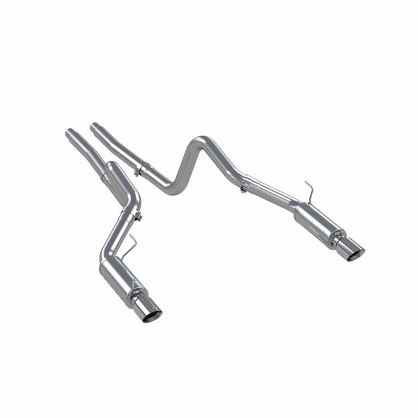 MBRP 05-09 Ford Mustang GT 4.6L Dual Split Rear Race Version AL/ 3in ...