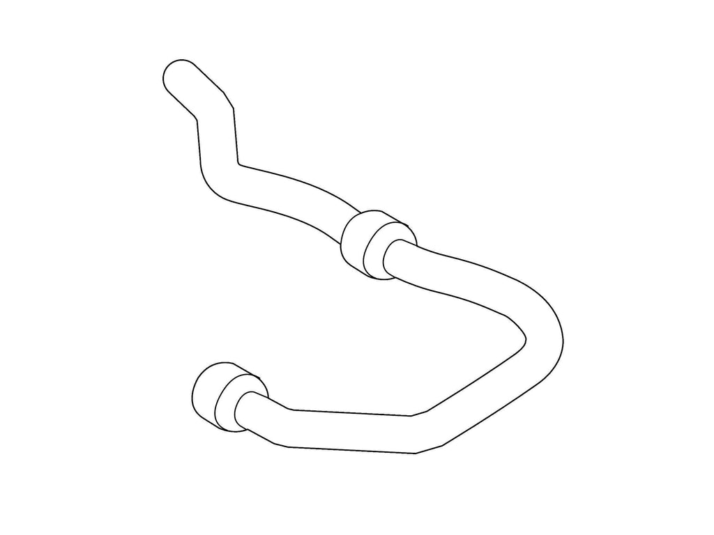 VW/Audi Cooling Hose Supercharger Lower to Pipe - Audi B8 Q5 / SQ5 ...