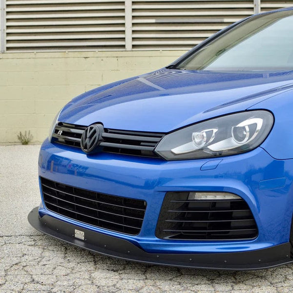 CJM Industries Chassis Mounted Splitter With Air Dam V2 - VW MK6 Golf R ...