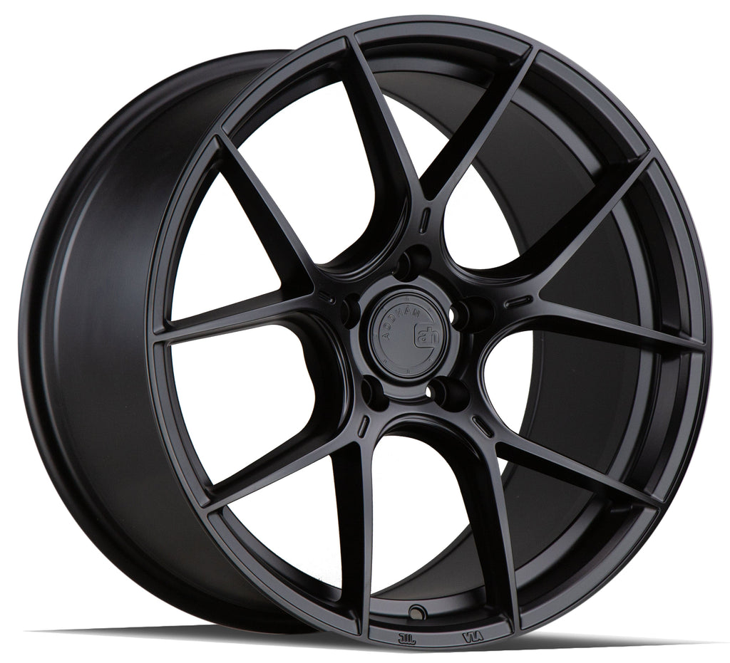 Aodhan AH-11 18" 5x112 Matte Black – UroTuning