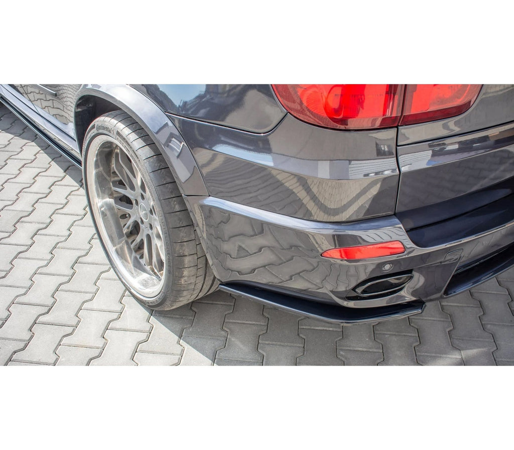 Maxton Design Rear Side Splitters BMW X5 E70 LCI M-Package | BM-X5-70F ...