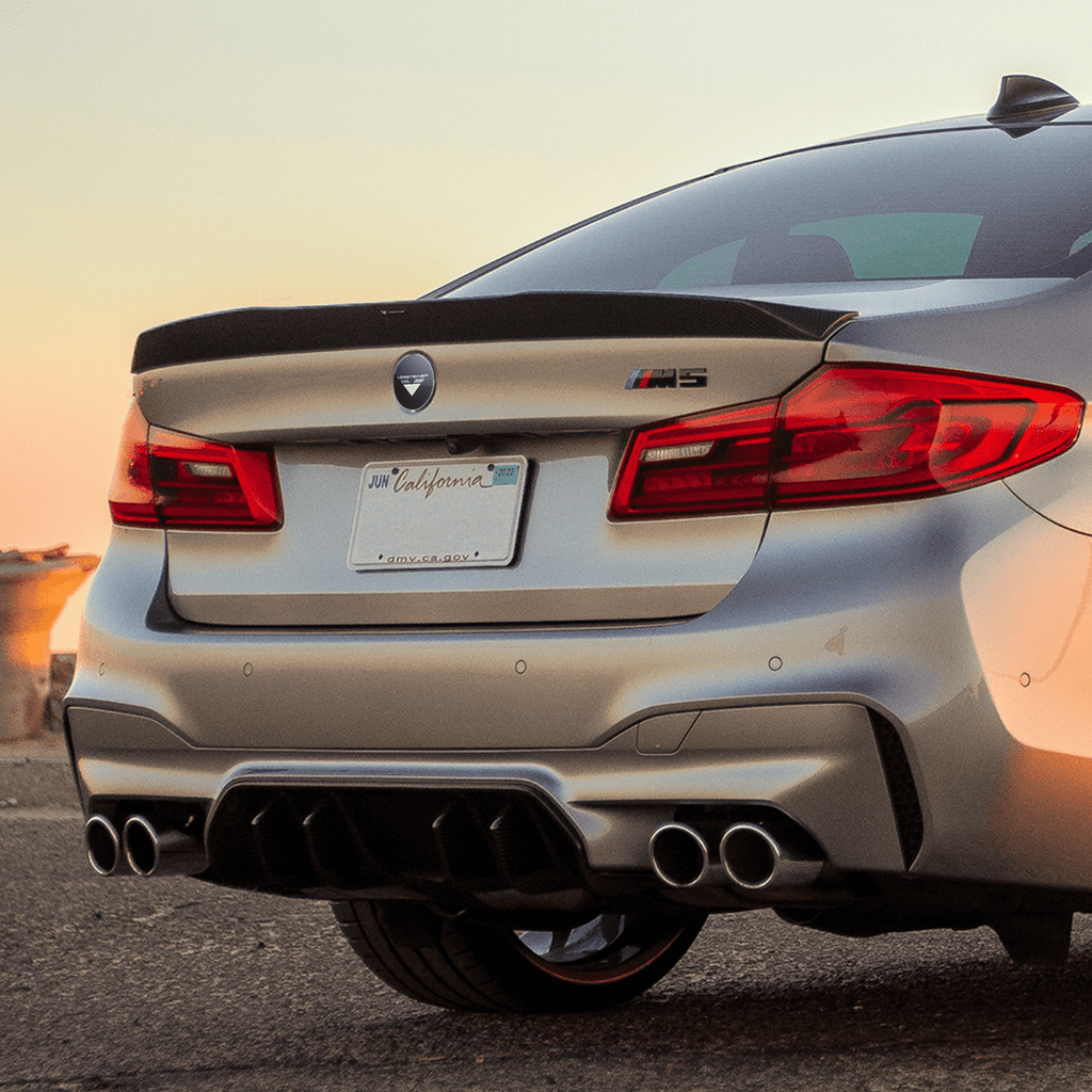 Vorsteiner BMW F9X M8 VRS Aero Rear Diffuser Carbon Fiber PP 2x2 Glossy ...