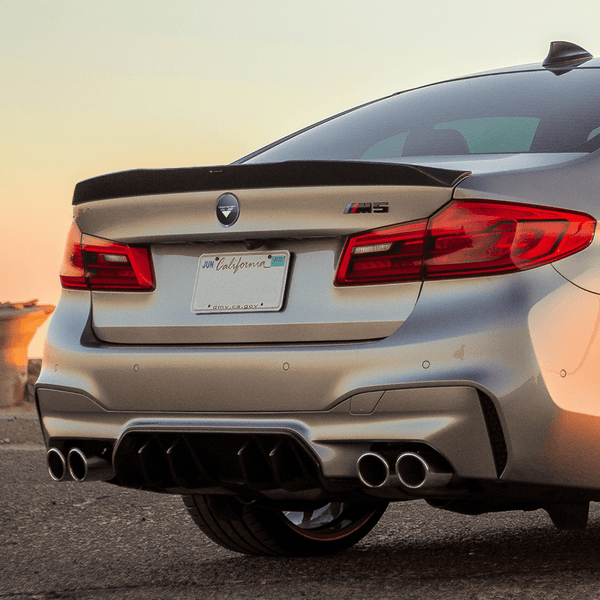 Vorsteiner BMW F9X M8 VRS Aero Rear Diffuser Carbon Fiber PP 2x2 Glossy ...