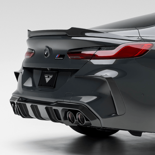 Vorsteiner BMW F9X M8 VRS Aero 2 pc Eye Brows on Rear Bumper (Coupe ...