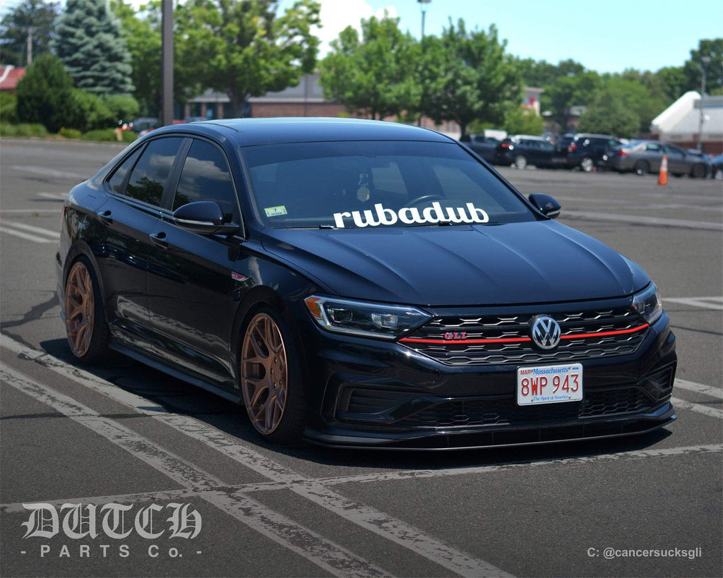 Dutch Parts Co VW MK7 GLI Front Bumper Splitter | FBSVWMK7GLI – UroTuning
