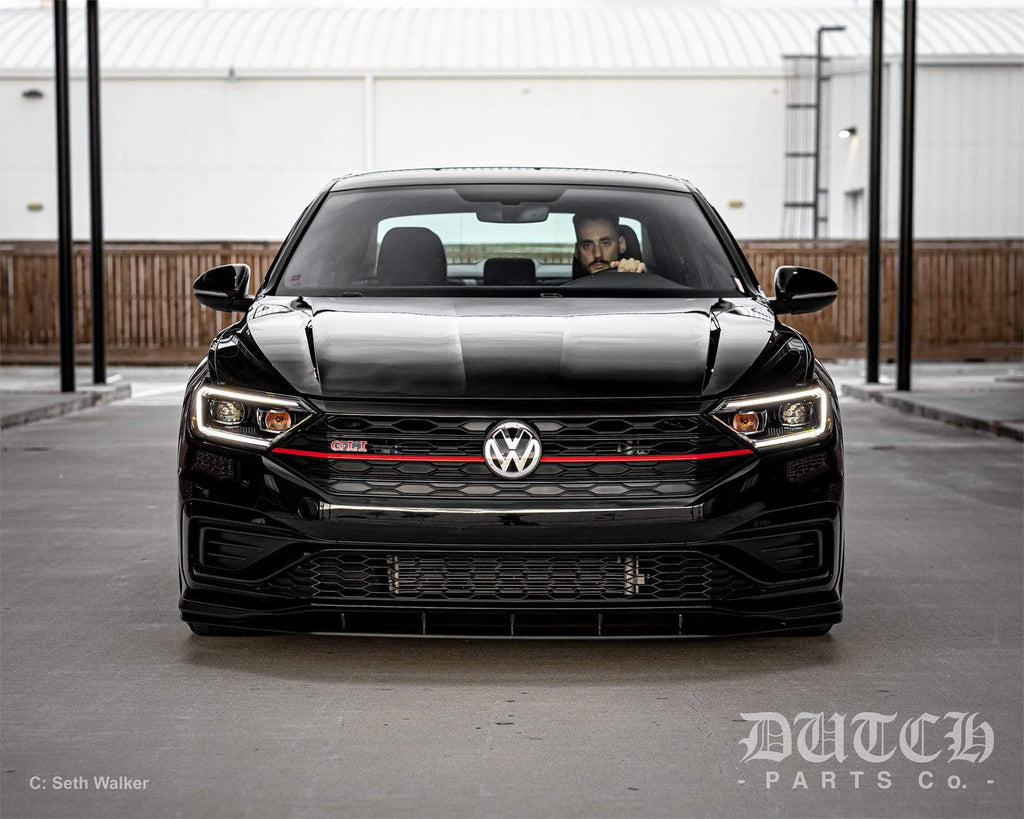Dutch Parts Co VW MK7 GLI Front Bumper Splitter | FBSVWMK7GLI – UroTuning