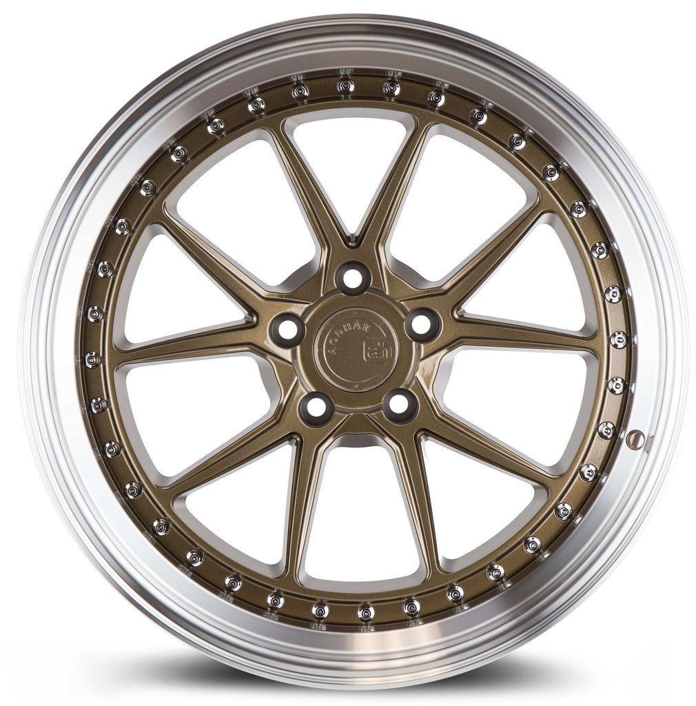 DS81985512035BZ | Aodhan DS08 19" 5x120 Bronze w/Machined Lip – UroTuning