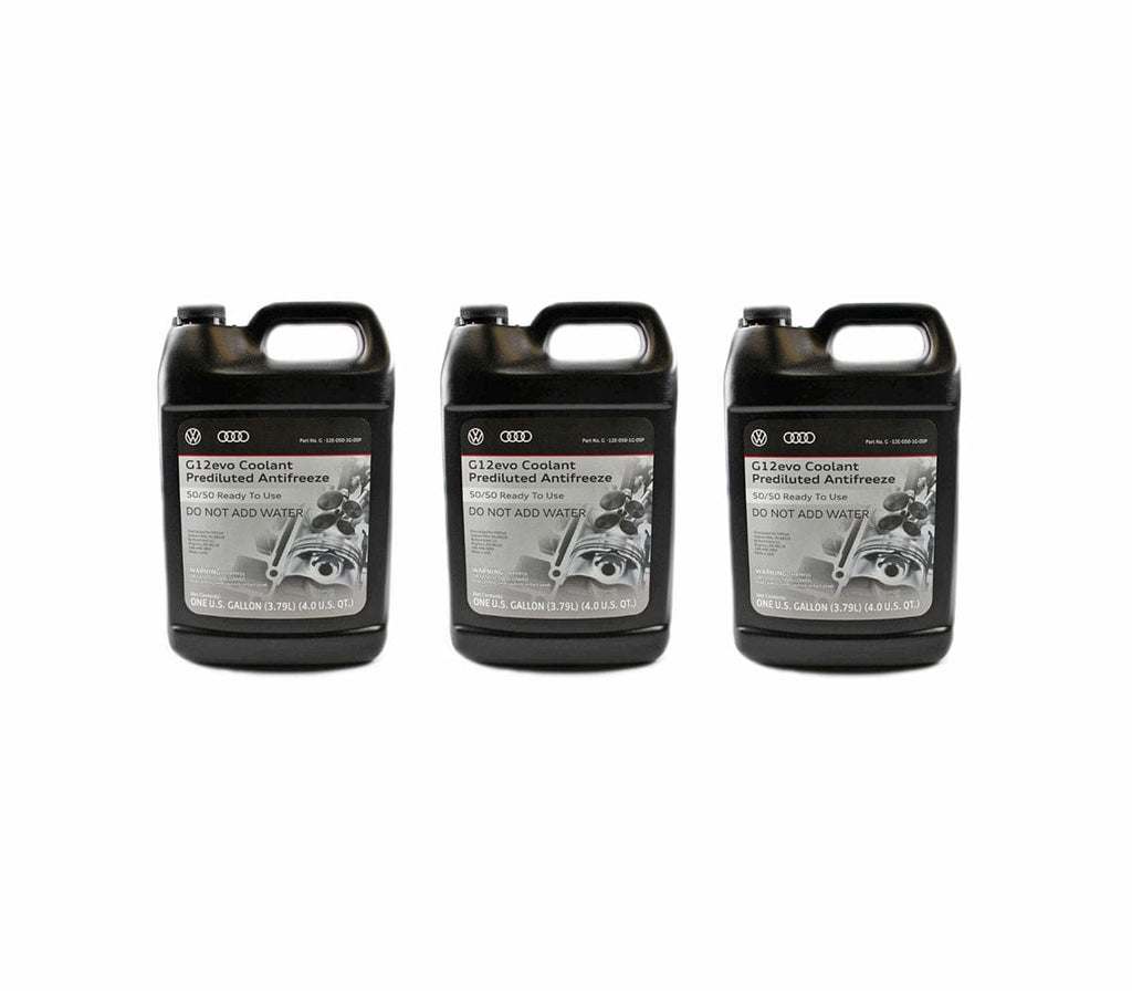 Coolant Antifreeze G12 EVO 50/50 Mix 3 Gallons (11.34 Liters) - VW/Aud ...