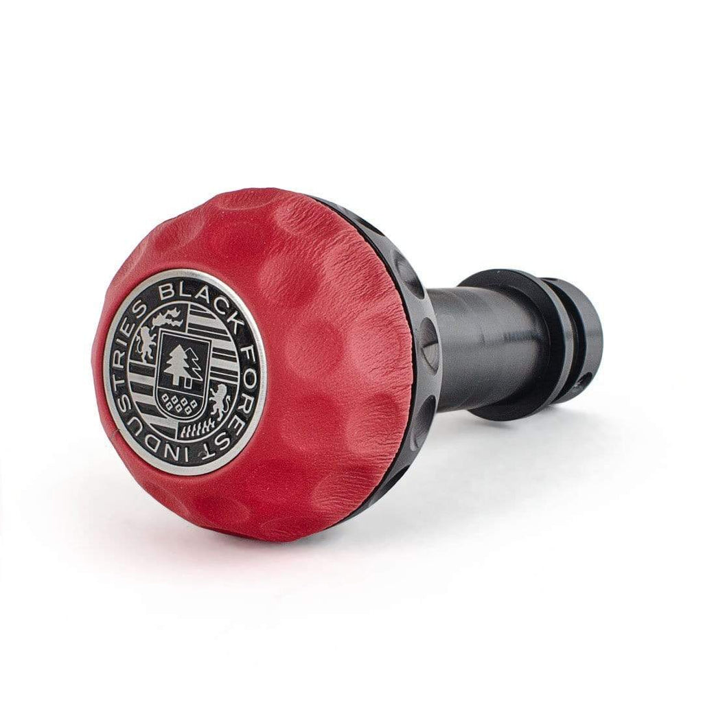 BFI Heavy Weight Shift Knob Schwarz - Rosso Centaurus Leather - Golf ...