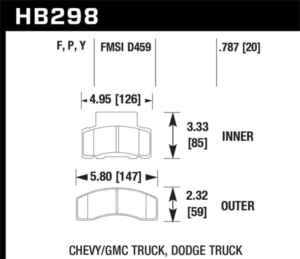 Hawk Super Duty Street Brake Pads | HB298P.787 – UroTuning