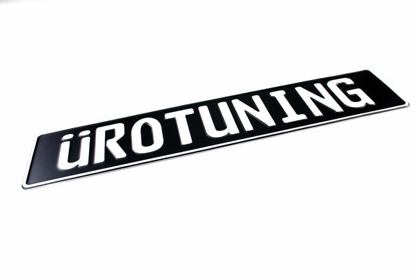 UroTuning European License Plates