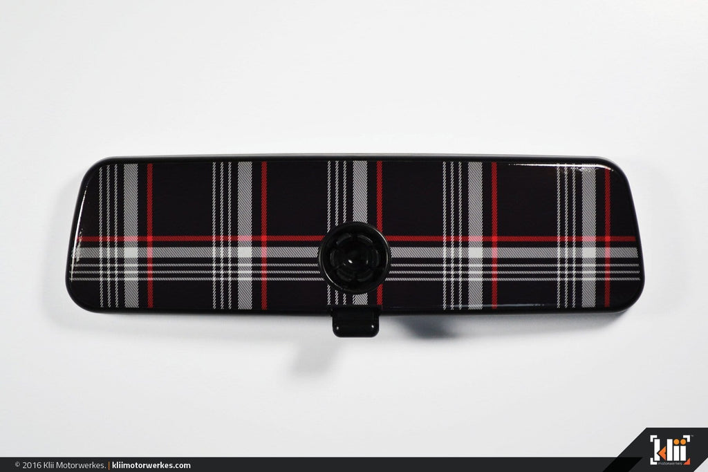 K12RM8 | VW Rear View Mirror Overlay - MkVII (Mk7) GTI Plaid – UroTuning